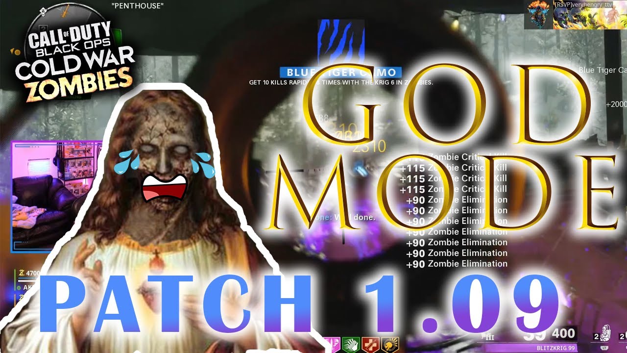 COD Cold War Zombies: GOD MODE (patched 1.09) - YouTube
