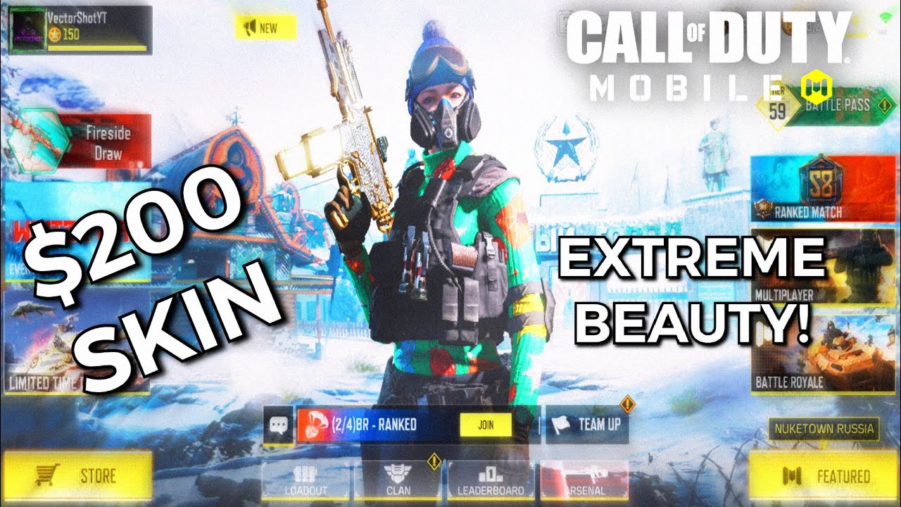 COD Mobile: The Most Loved/Beautiful Skin to Exist (Vanguard Ski Patrol ...