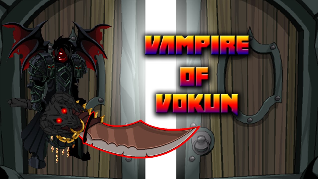 AQW = How to get Vampire of Vokun - YouTube