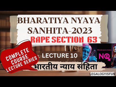What is rape | BNS COMPLETE COURSE | section 63 | notes| bns vs IPC ...