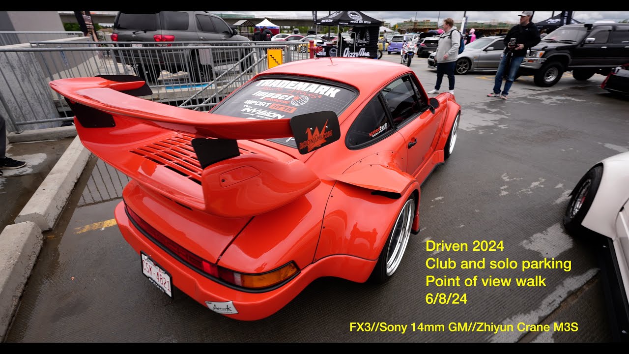 Driven Edmonton 2024 car show: Point of view walk (solo and club ...