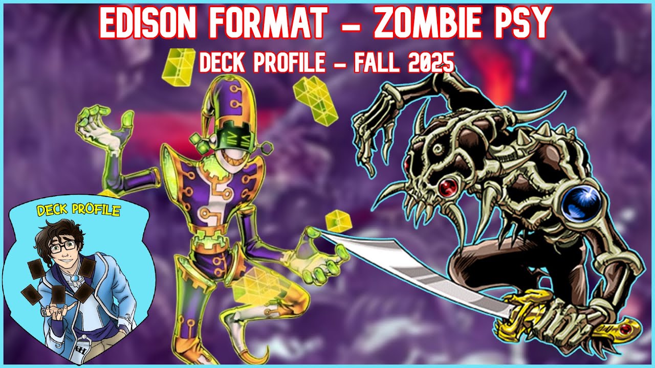 Edison Format || Zombie Psychic 🧟 || Deck Profile Time Wizard Yu-Gi-Oh ...