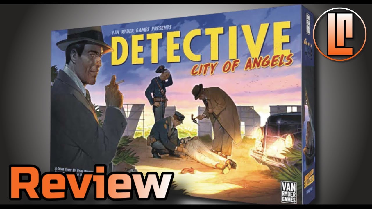 Detective: City Of Angels - Van Ryder Games - Review - YouTube