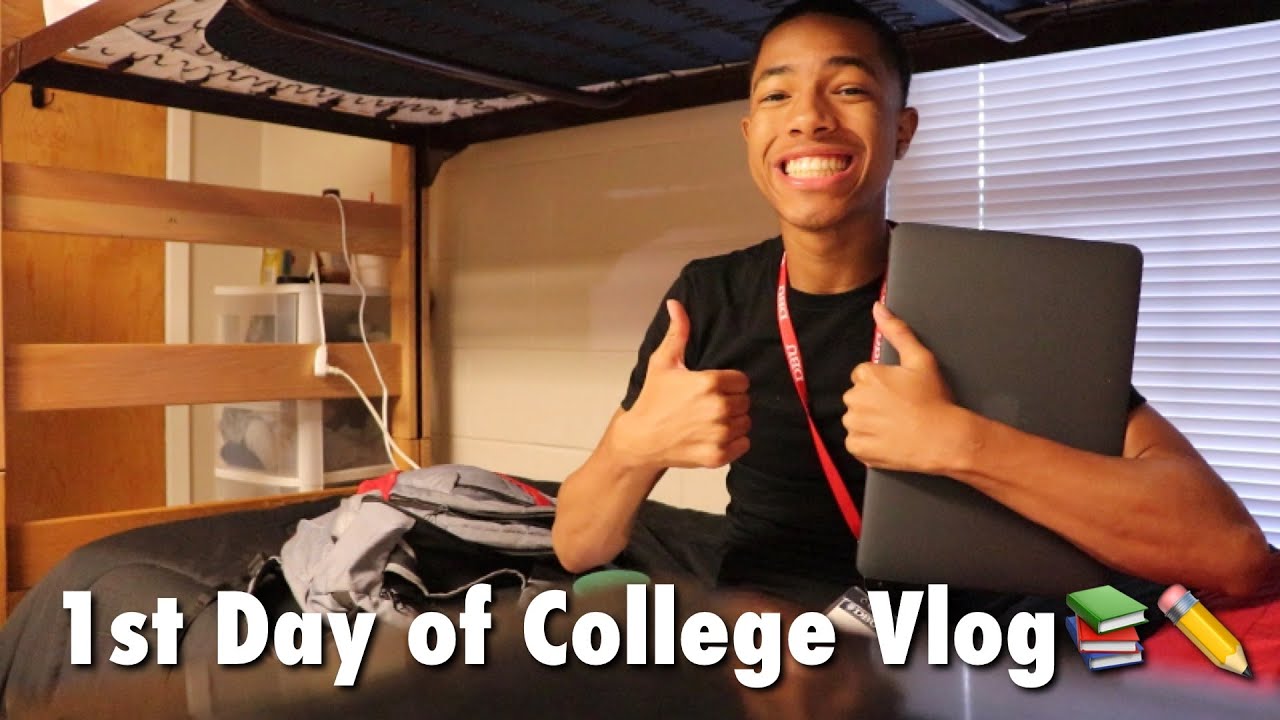 DAY IN THE LIFE OF A COLLEGE STUDENT EP.1📚 ️: MY FIRST DAY OF COLLEGE ...