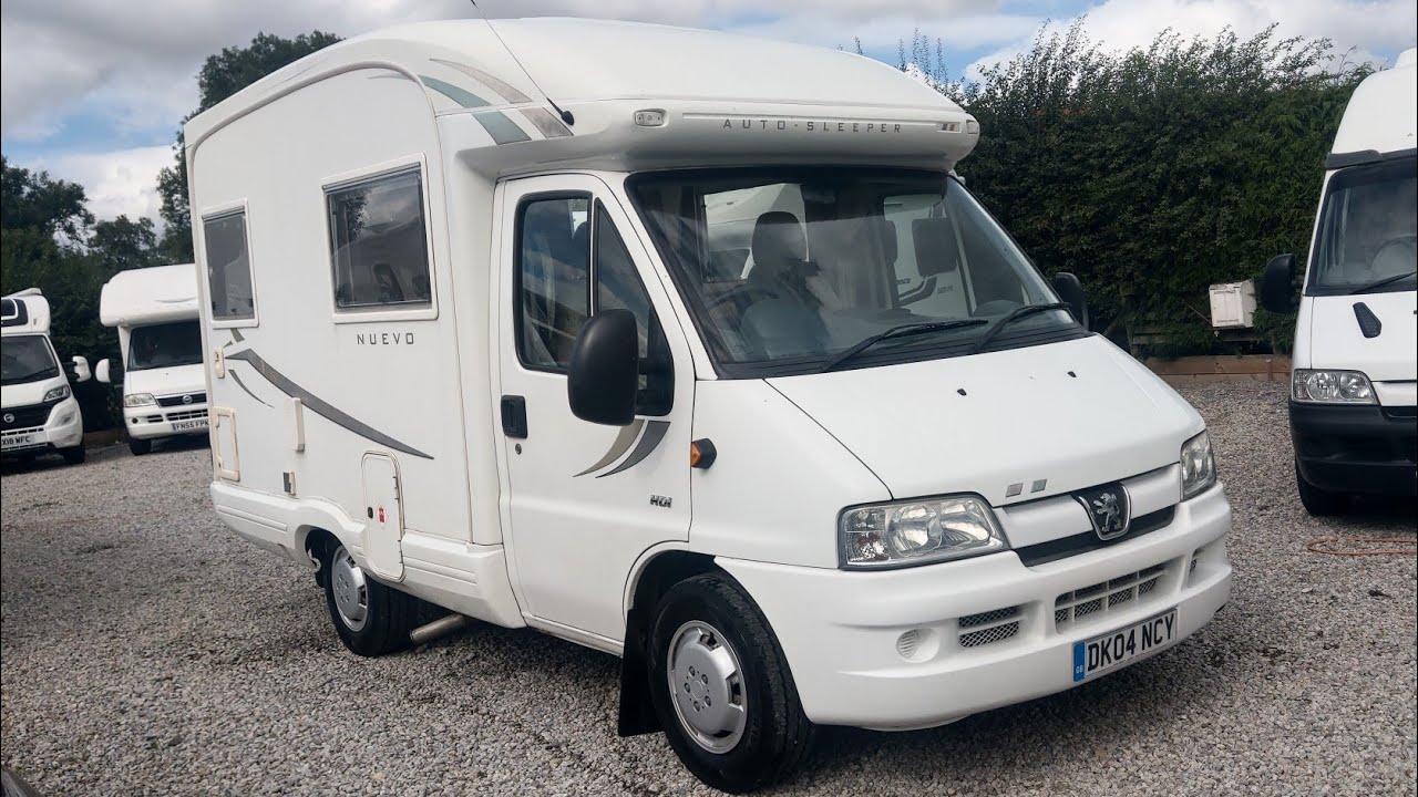 2004 Autosleeper Nuevo 2 Berth Campervan - Peugeot Boxer 2.2 hdi ...