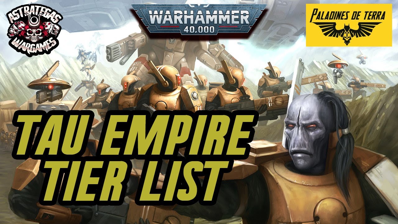 🌟TIER LIST TAU EMPIRE WARHAMMER 40000🌟 Marzo 2023 - YouTube