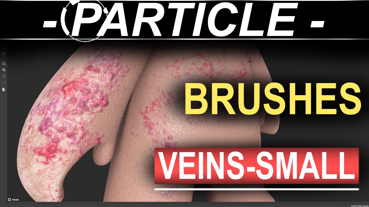 Substance-Painter: Particle Brushes (VEINS-SMALL!!) - YouTube