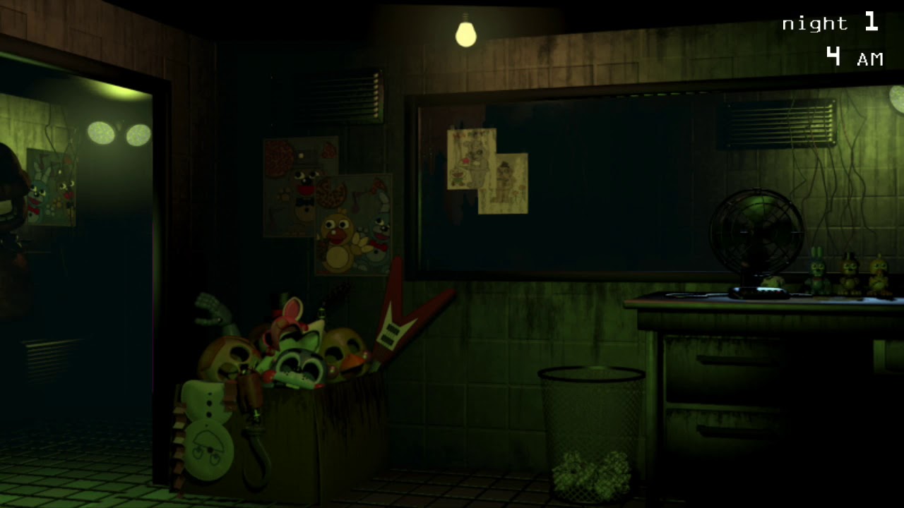 Fnaf 3 game play - YouTube