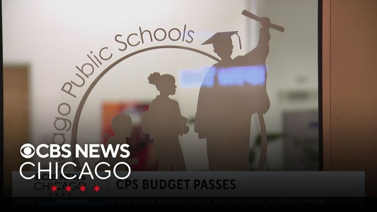 Chicago school board unanimously approves $9.9 billion CPS budget - YouTube