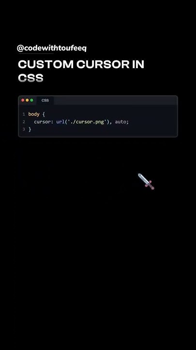 Custom Cursor In Css Html5 Subscribe Programming Codinglife Webdevelopment Ecommerce