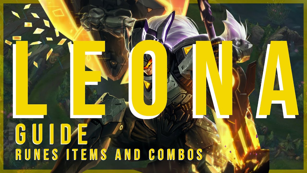 Leona guide TN 💥 Combo,Runes,Build. - YouTube
