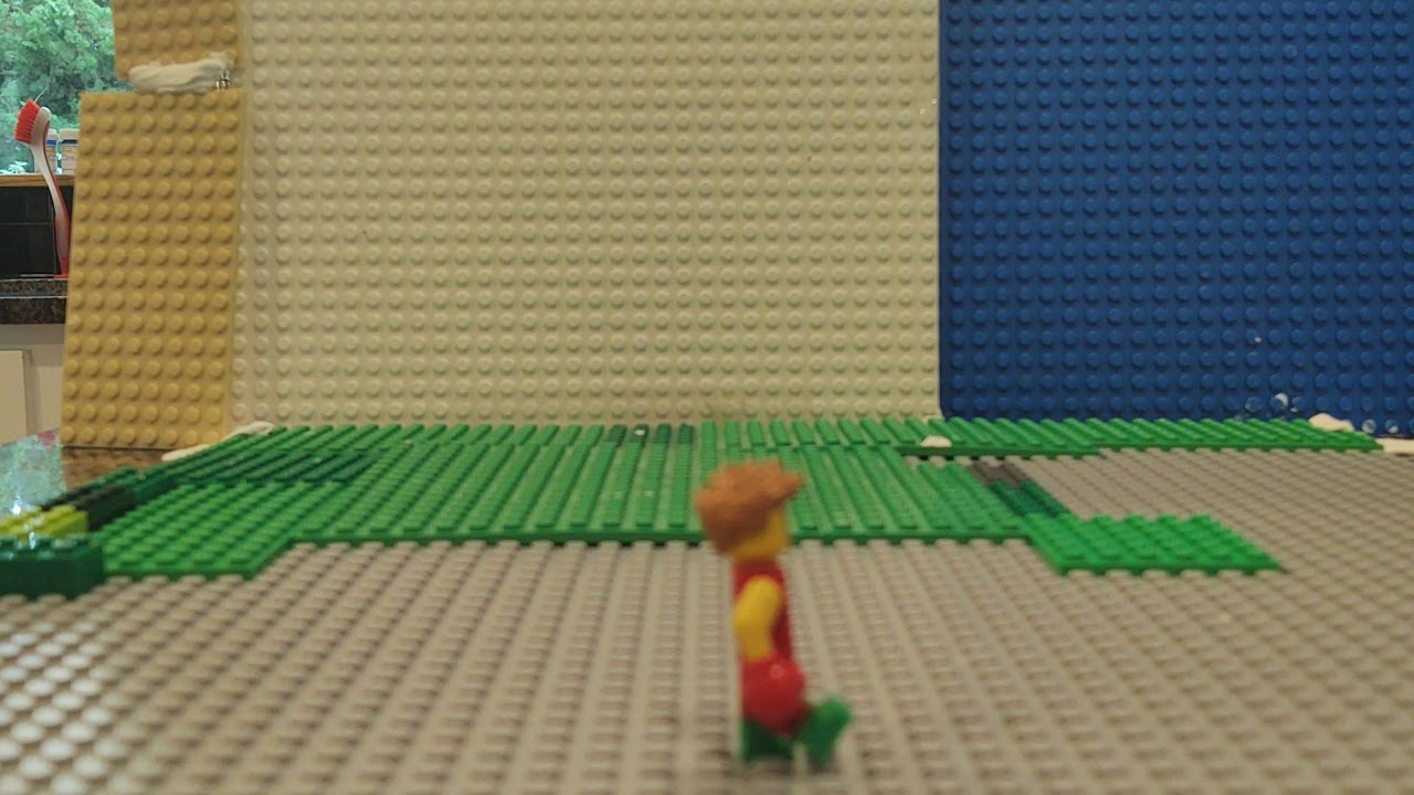 Lego run cycle test 15 fps - YouTube