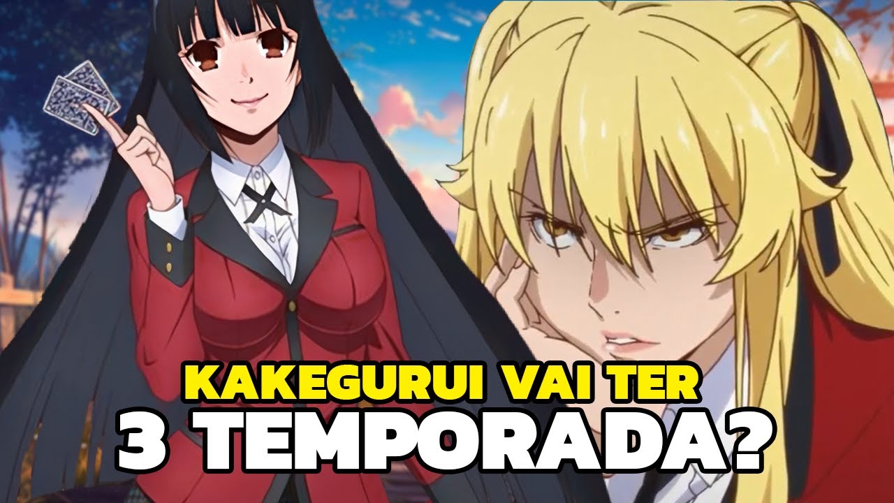 KAKEGURUI 3 TEMPORADA NA NETFLIX | Kakegurui vai ter 3 temporada? (2024 ...