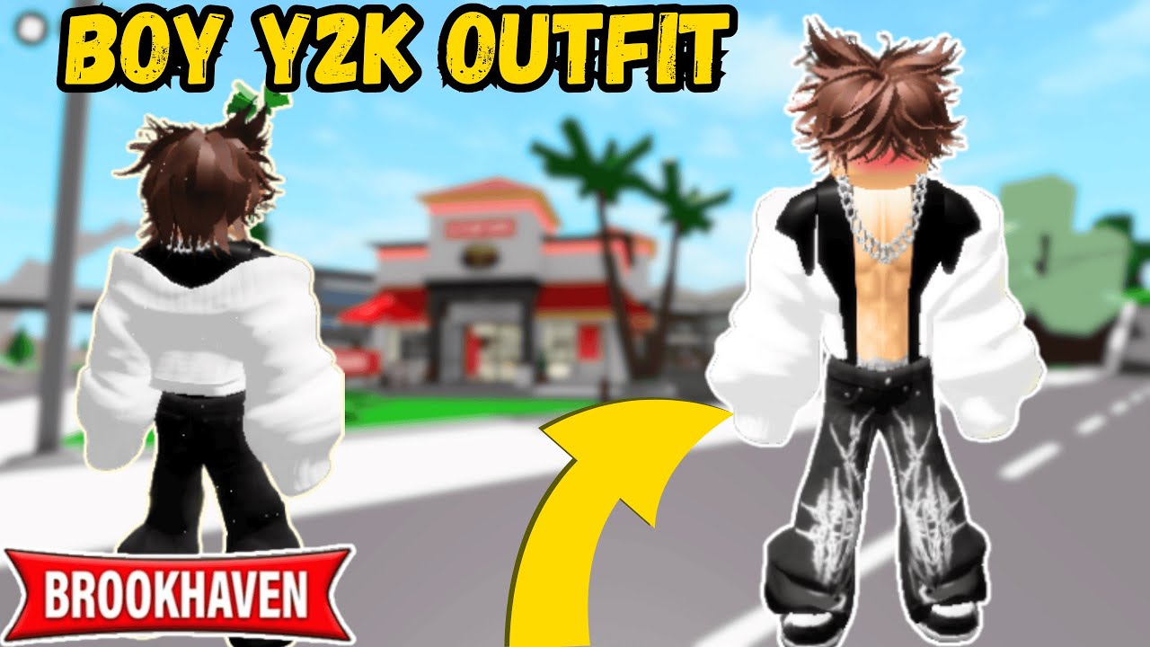 Roblox Boys y2k Outfits Codes For RP, brookhaven p3 - YouTube