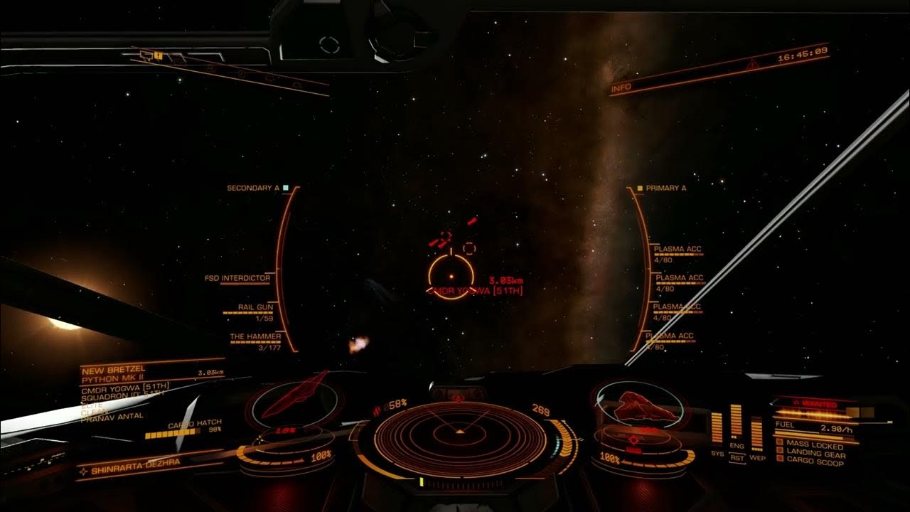 CMDR Yogwa[51TH] vs CMDR Rysiek [HERC] - YouTube