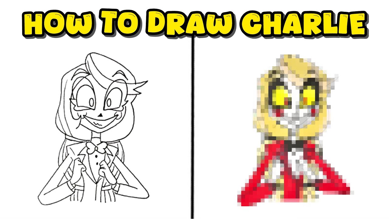How to Draw Charlie Morningstar from Hazbin Hotel – Creative Art ...