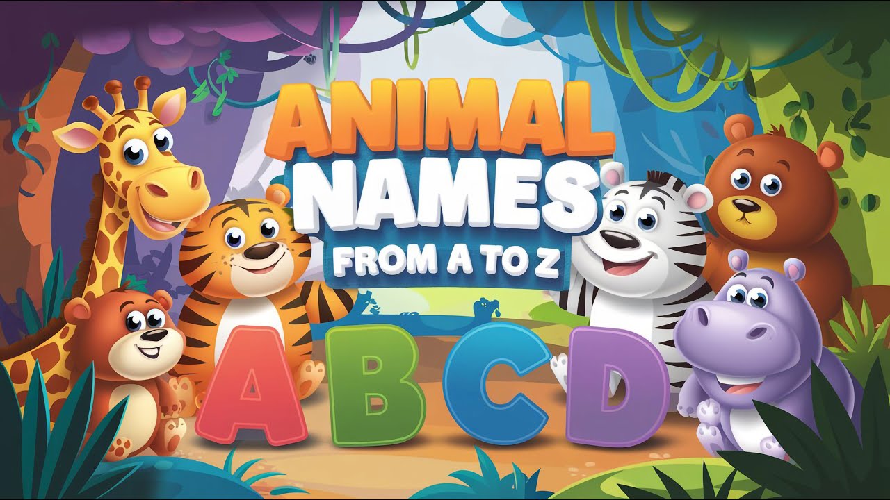 Animals for Kids | ABC Animals for Toddlers | Kids Cartoon Hub - YouTube