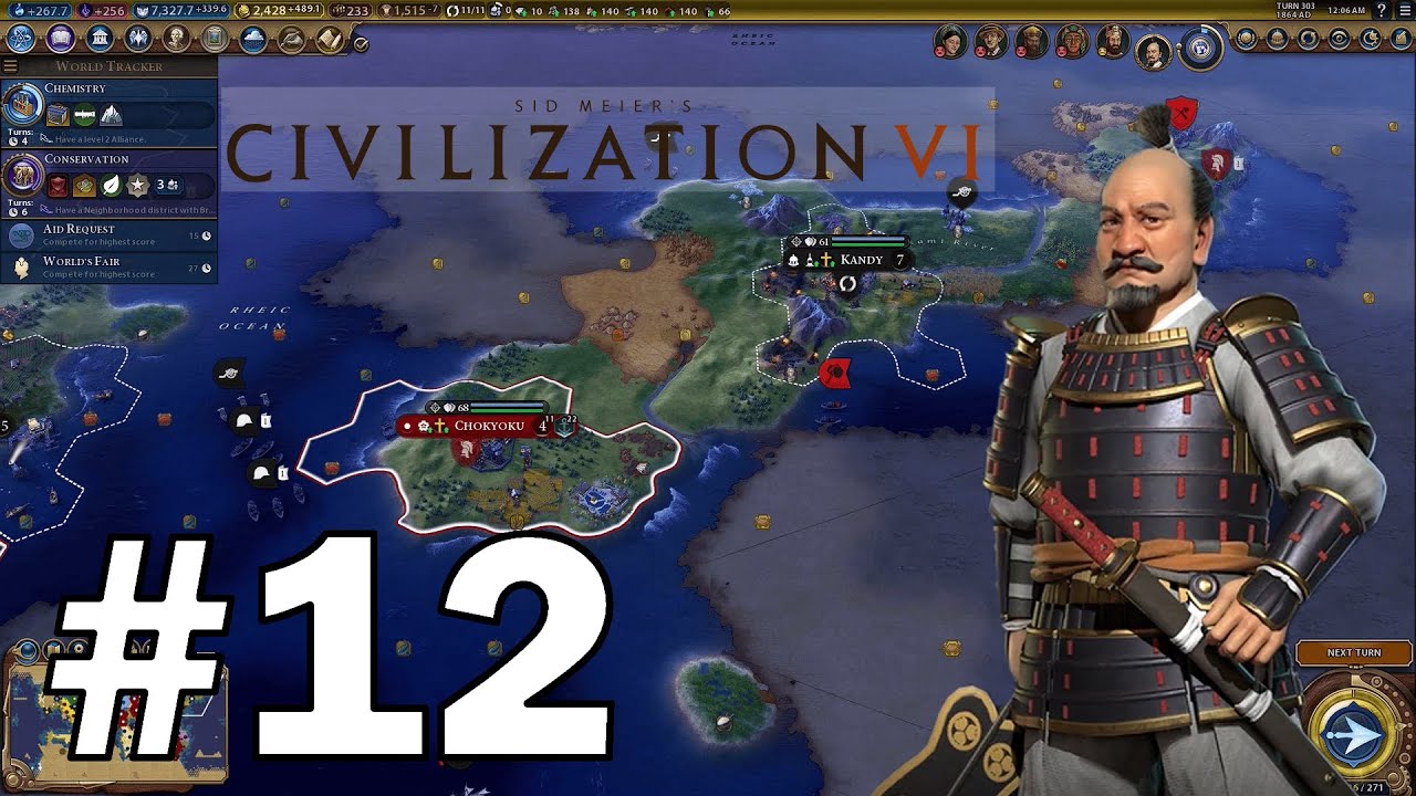 Civilization 6 Tokugawa - Japan Gameplay #12 - YouTube