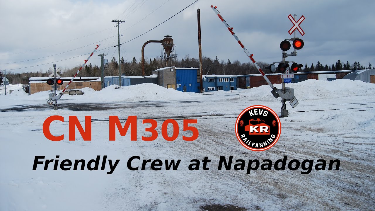 CN M305, Friendly Crew at Napadogan - YouTube