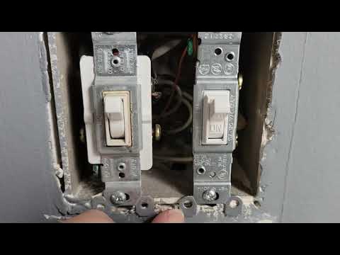 How To Change Light Switch - YouTube