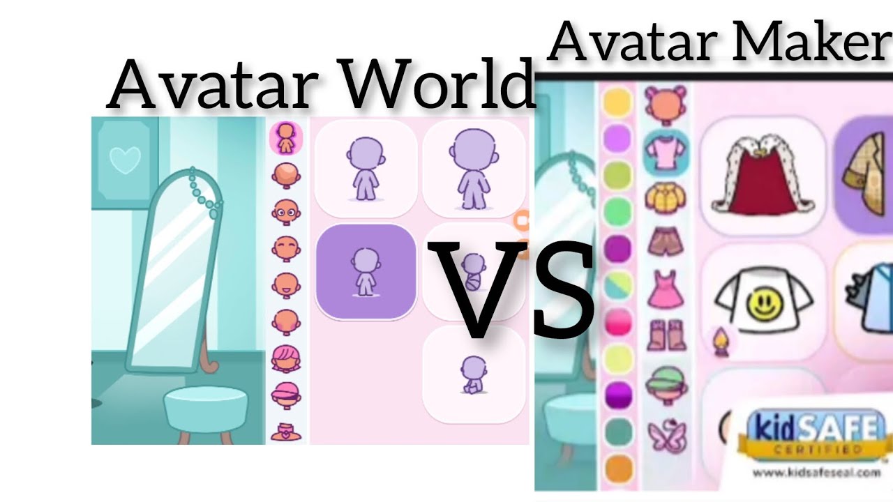 Avatar world VS Avatar Maker. La copia más grande de Avatar World - YouTube