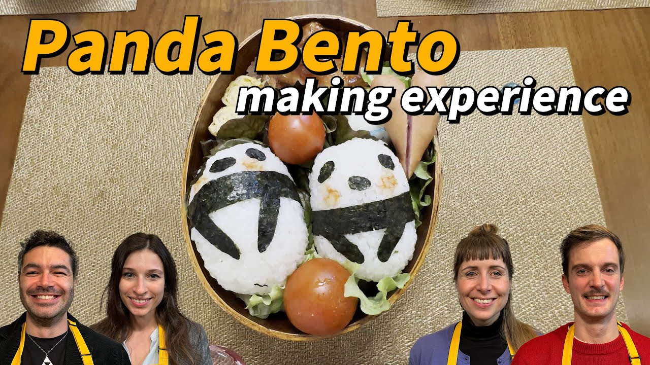 How to Make Cute Panda Onigiri | Bento Box - YouTube