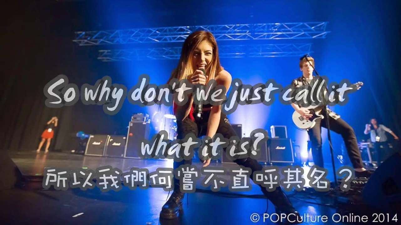 Talk - Against The Current Lyrics Video 中文字幕 - YouTube