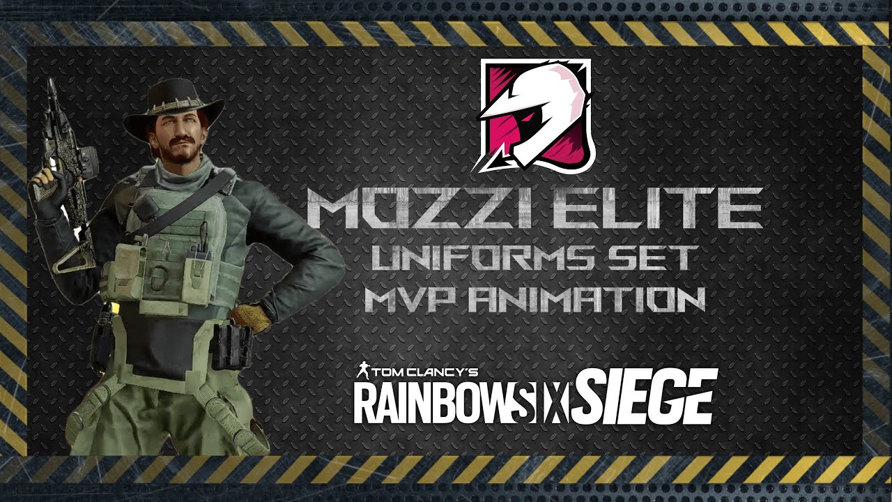 Mozzie Elite Sets and MVP Animation - R6 Leaks - Rainbow Six Siege ...