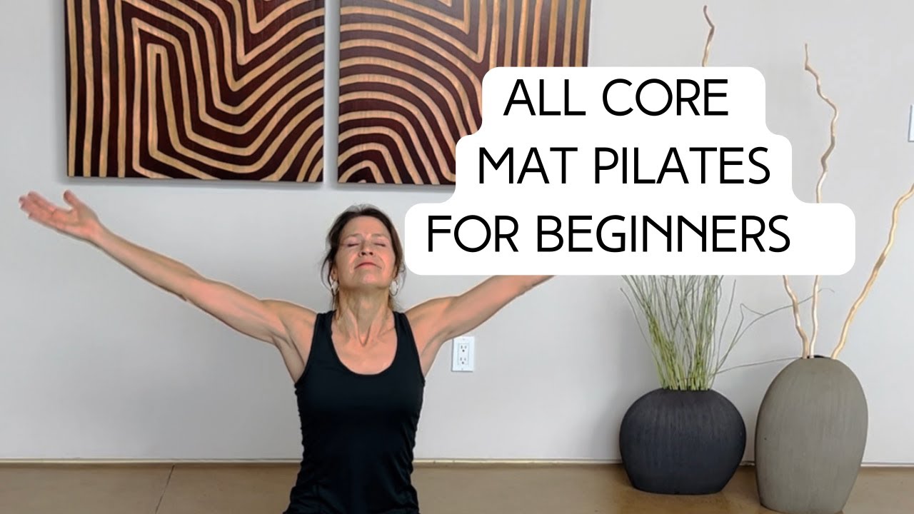 25 Minutes All Core Mat Pilates for Beginners - YouTube