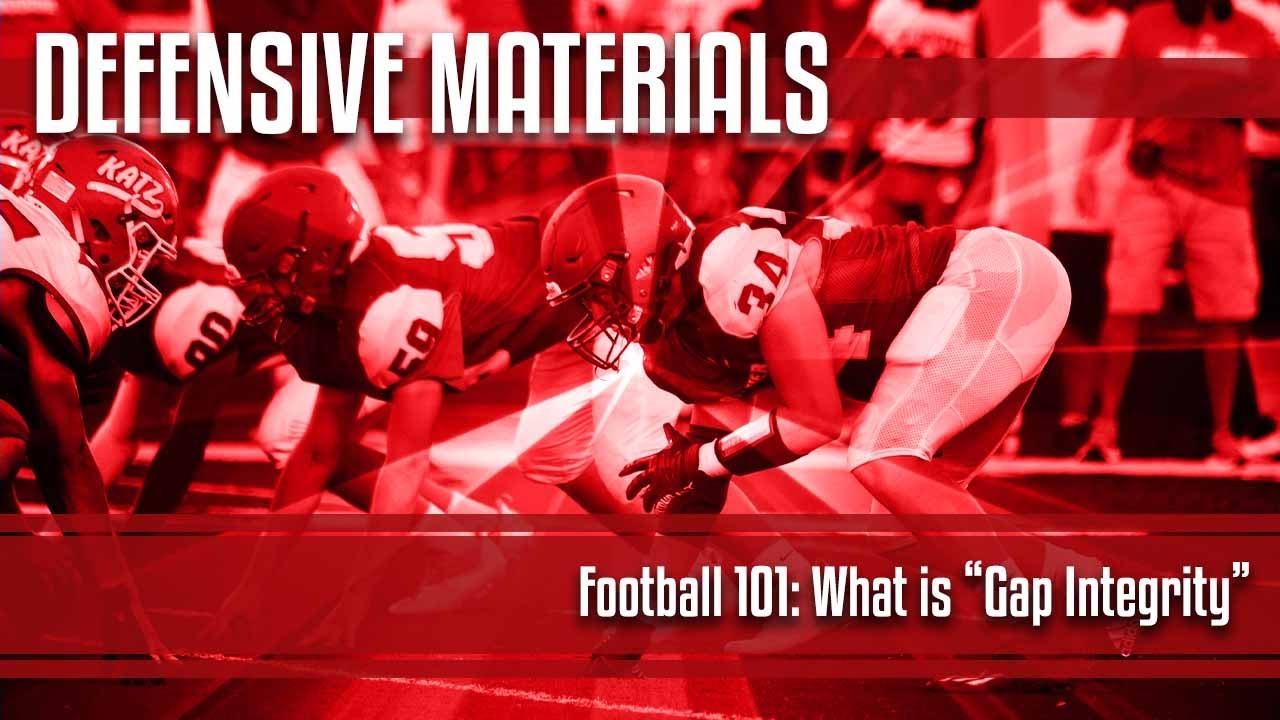 Football 101 - What is "Gap Integrity"? - YouTube