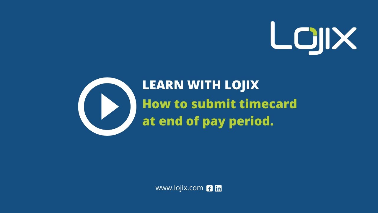 How to Submit Your Timecard - YouTube