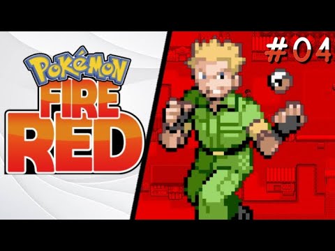 Pokémon Fire Red #04 - Batalha contra o lider de ginásio Lt. Surge ...