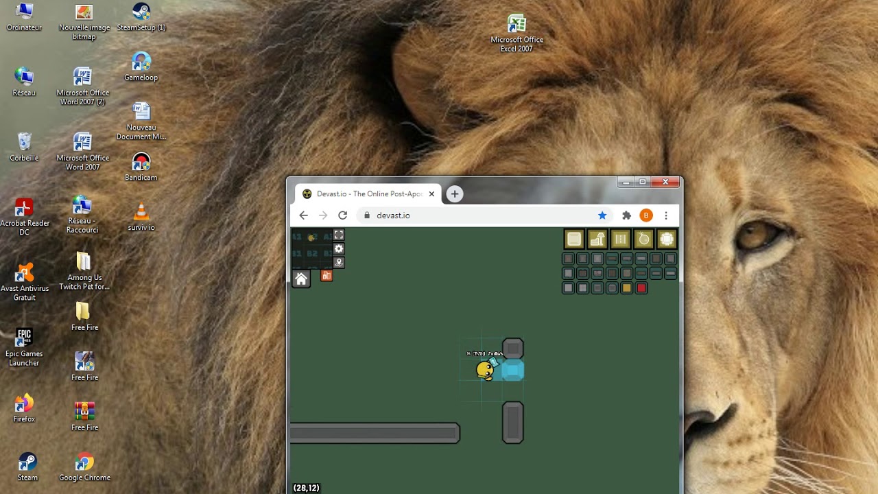 صنعت ماب في لعبة devast io create map - YouTube