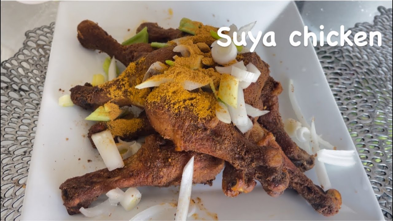 HOW TO MAKE GHANAIAN SUYA CHICKEN (AirFry Suya Chicken) ️ quick and ...