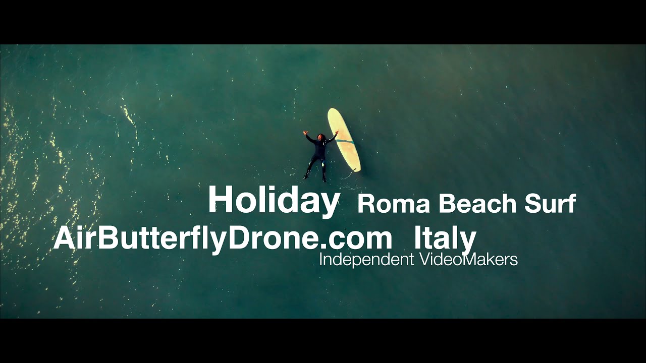 4K DJI Drone Surf at Rome Beach 🏄🏻‍♂️ - YouTube
