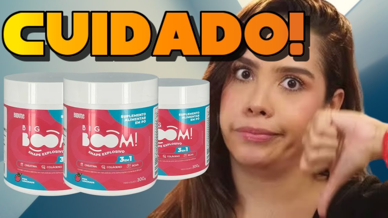 Creatina Rosa 3 em 1 é Boa? Creatina Rosa Big Boom Engorda? Big Boom ...