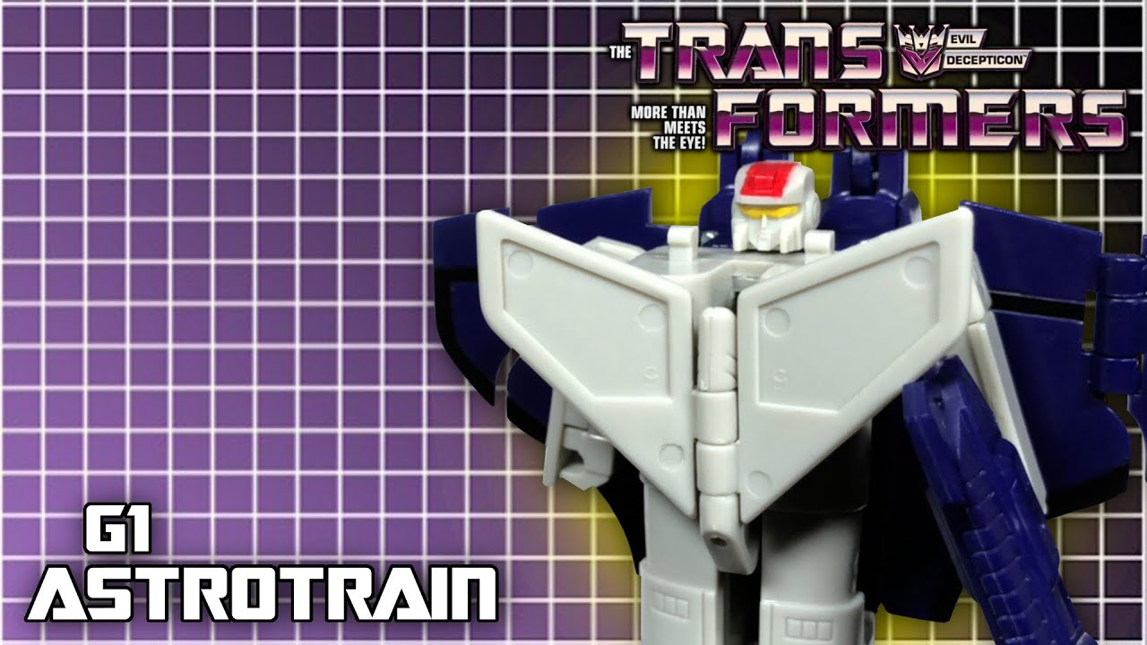 Tambeyoda Reviews: Transformers G1 Reissue Astrotrain - YouTube