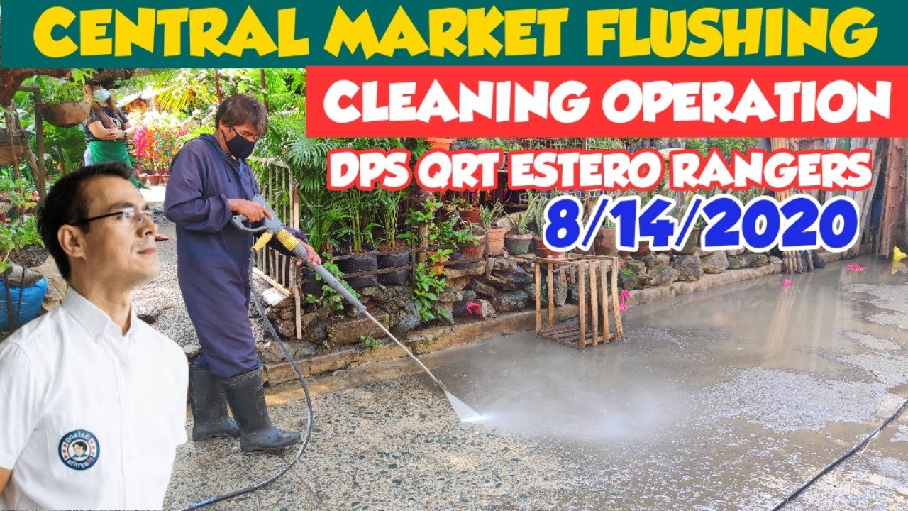 CENTRAL MARKET CLEANING OPERATION 8/14/2020 - YouTube