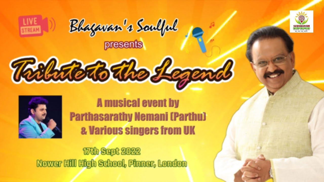 Tribute to the Legend - A musical event - YouTube