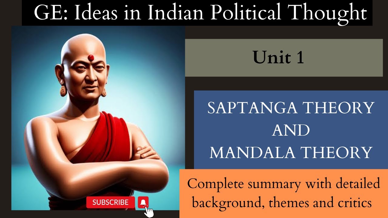 Saptanga Theory And Mandala Theory|| Unit 1 GE Ideas in Indian ...