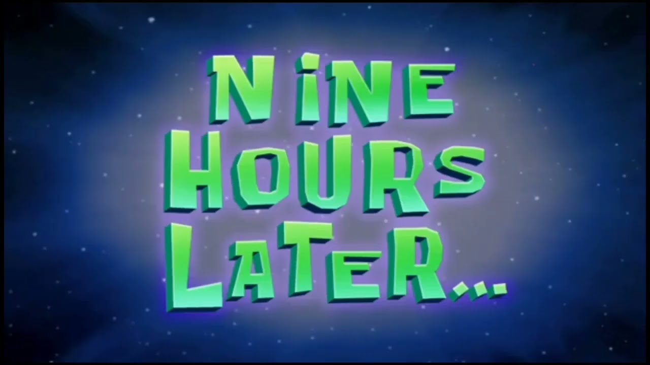 Nine Hours Later | SpongeBob Time Cards #189 - YouTube