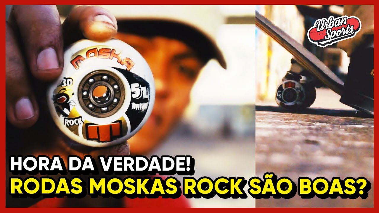 São Boas?! Rodas de Skate Moska Wheels Modelo Rock - Review e Teste ...