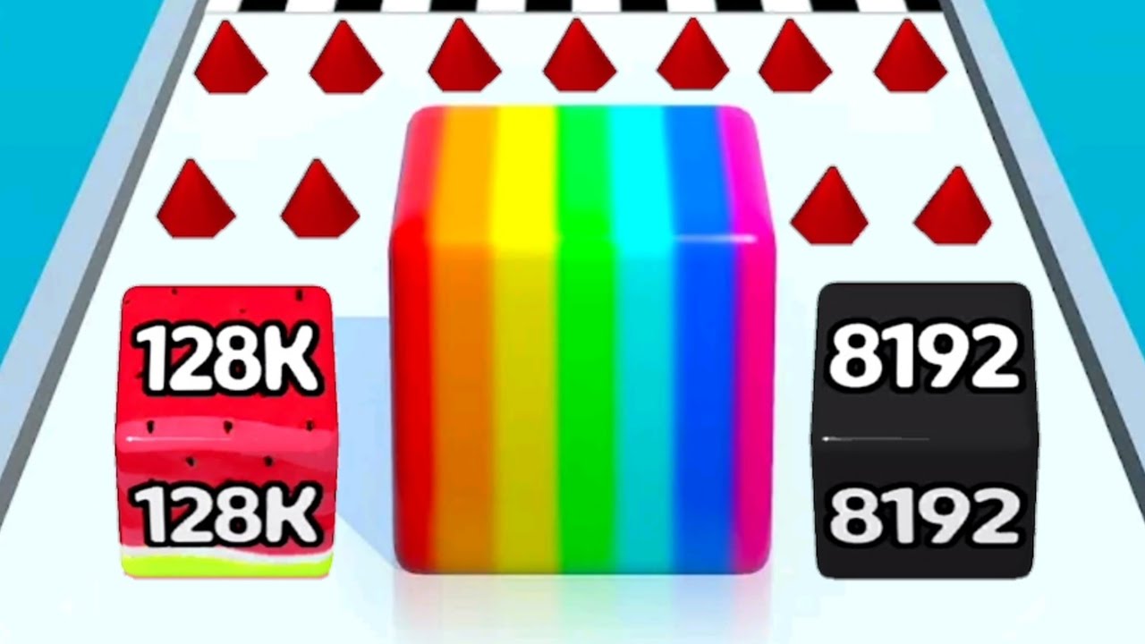 JELLY RUN 2048 - Jelly Runner 3D - Number Game | Color Merge Master ...
