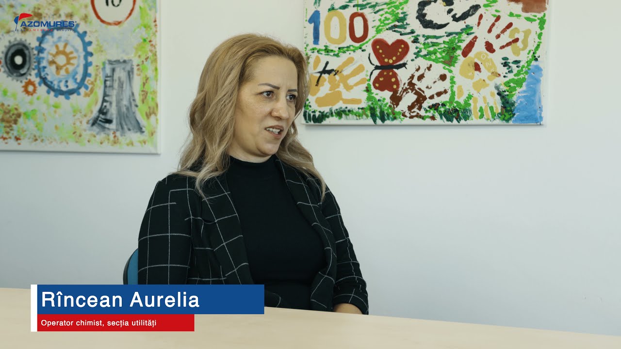 Aurelia Rîncean, operator chimist Azomureș - YouTube