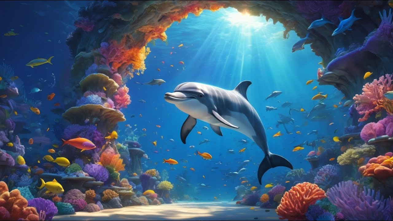 "Danny the Brave Dolphin: A Magical Ocean Adventure for Kids!" - YouTube