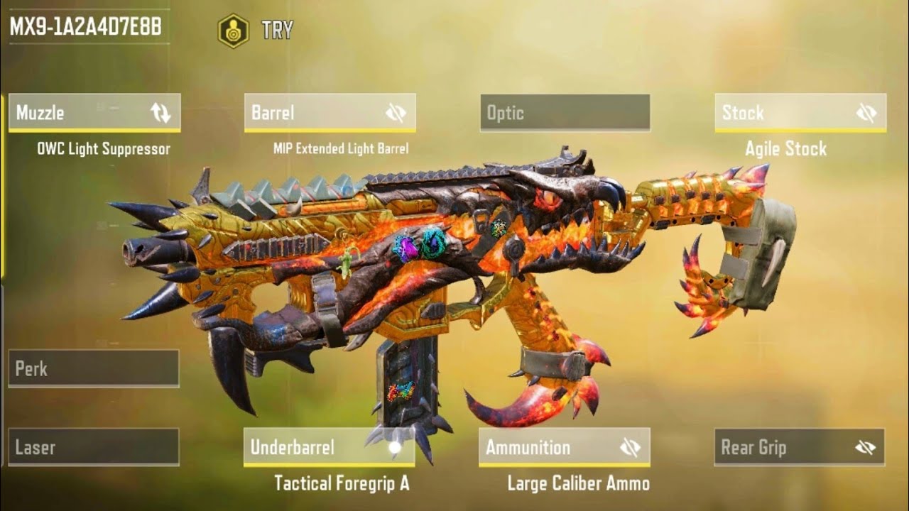 BUFFED! The LEGENDARY MX9 Heartless is back to Number 1 SMG #codm - YouTube