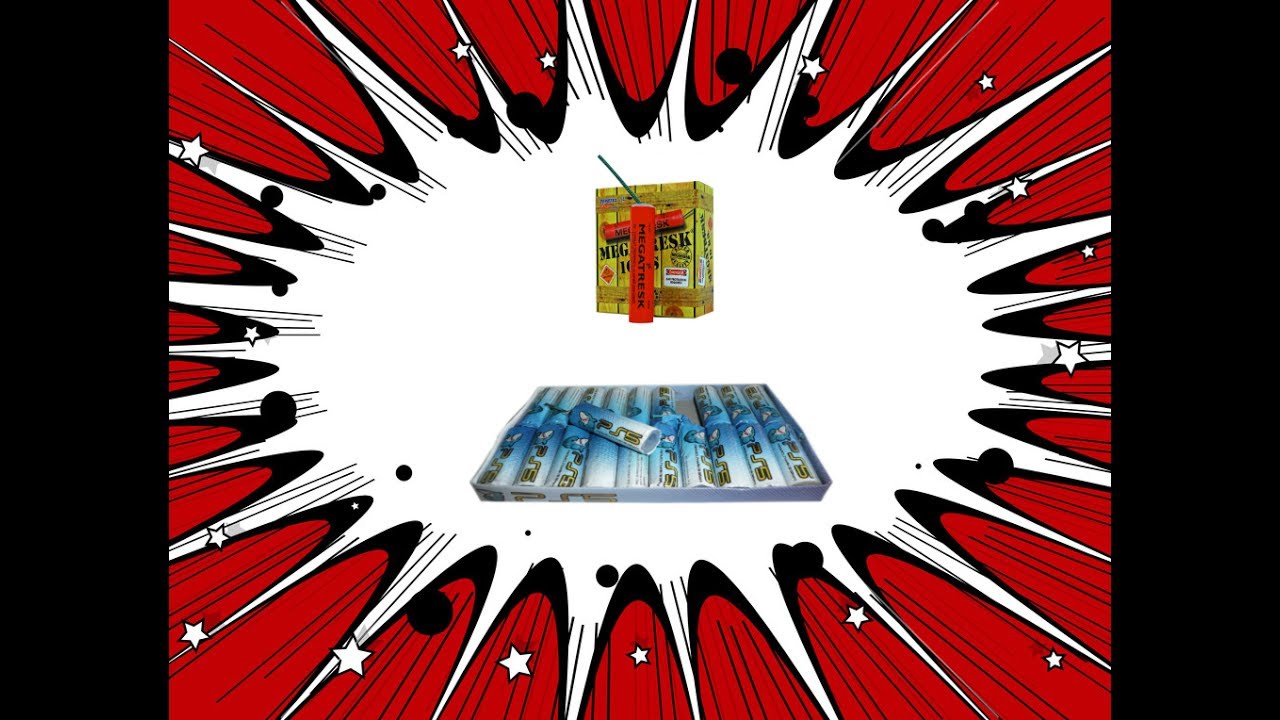 Megatresk and Shark 5 PS5 Petard Fireworks - YouTube