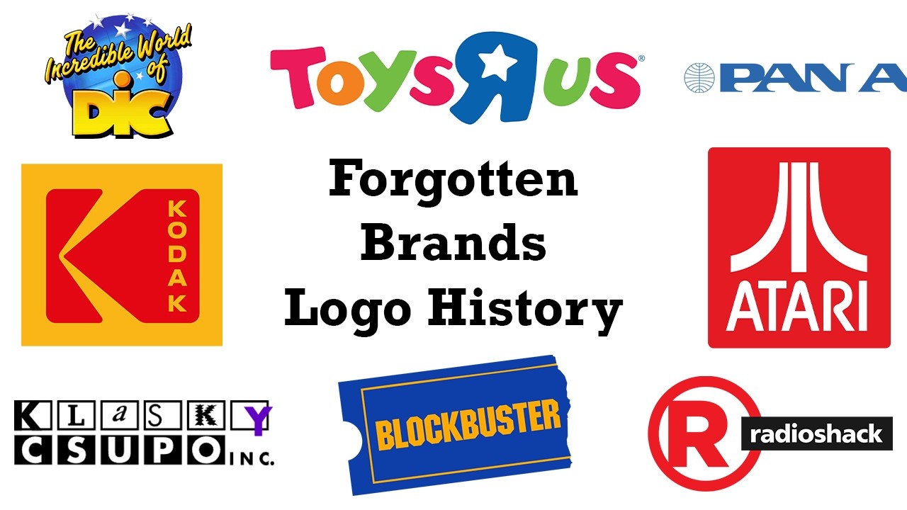 Forgotten Brands Logo History - YouTube