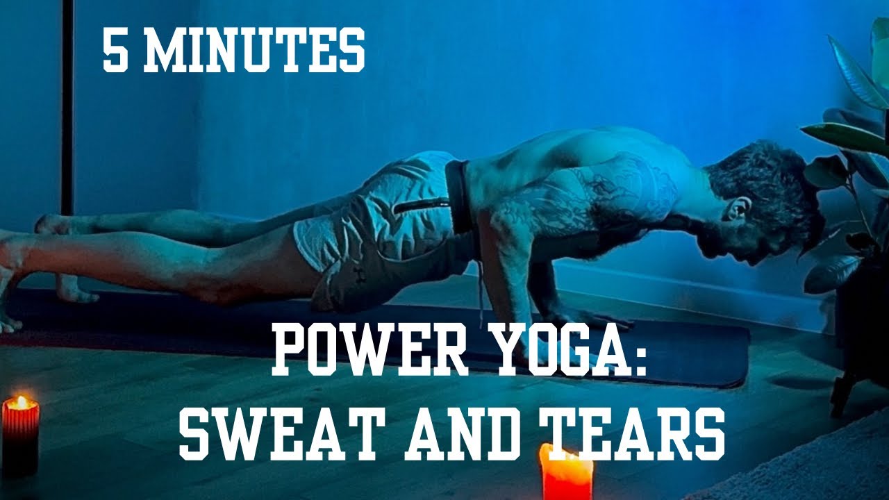 5-Minute Power Yoga for Every Day| Sweat & Challenge Yourself - YouTube