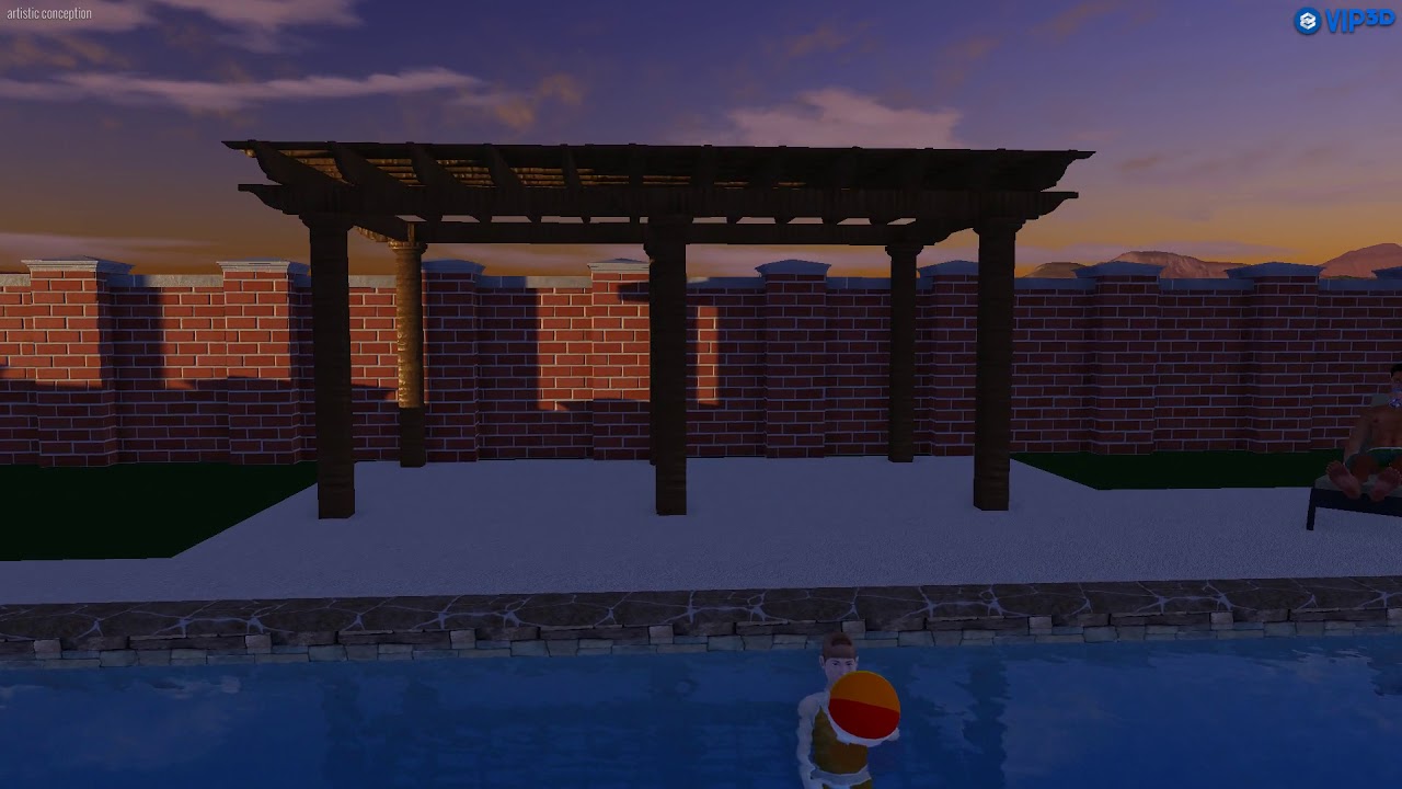 Vip3D - 3D Swimming Pool Design Software - YouTube